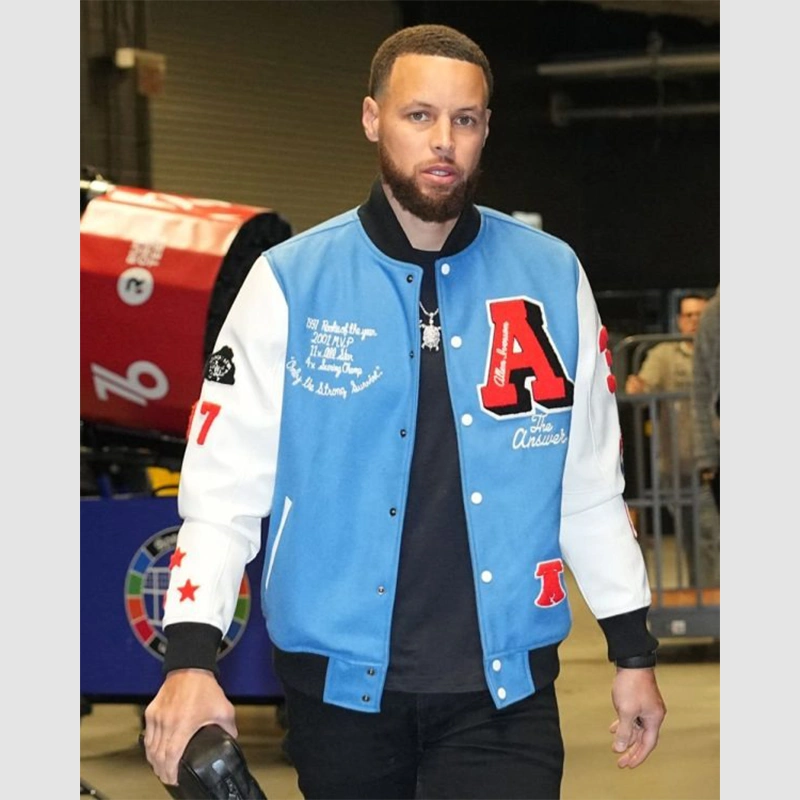Stephen Curry Allen Iverson Jacket – Shop Iconic NBA Style