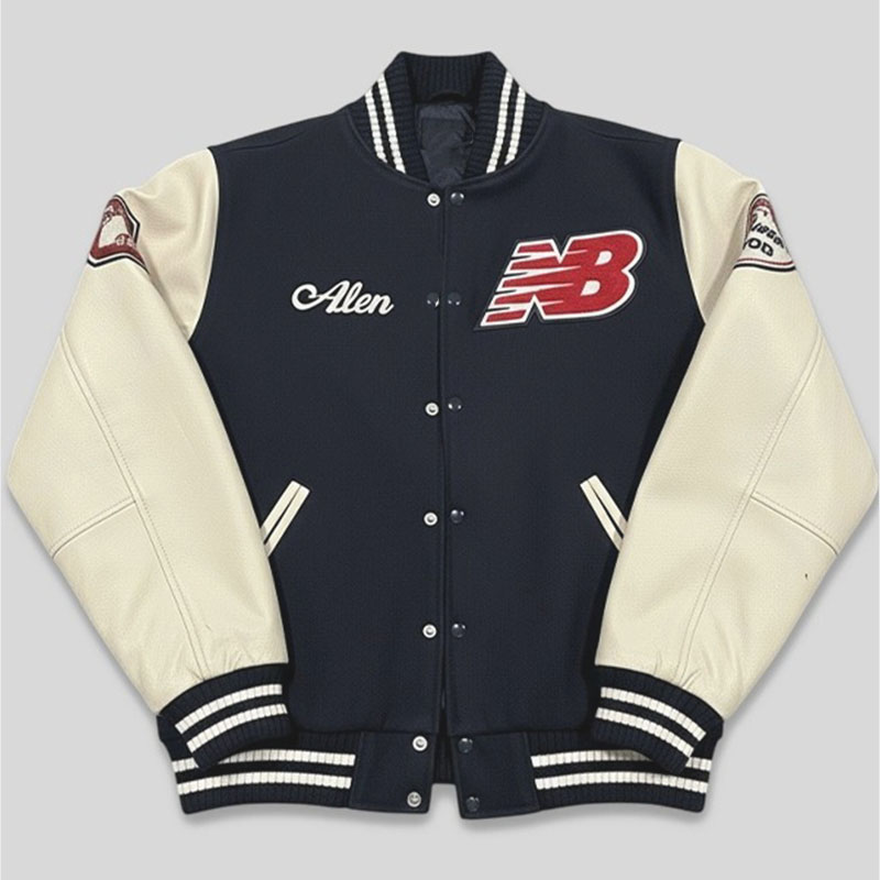 Josh Allen New Balance Varsity Jacket Navy – Shop Now