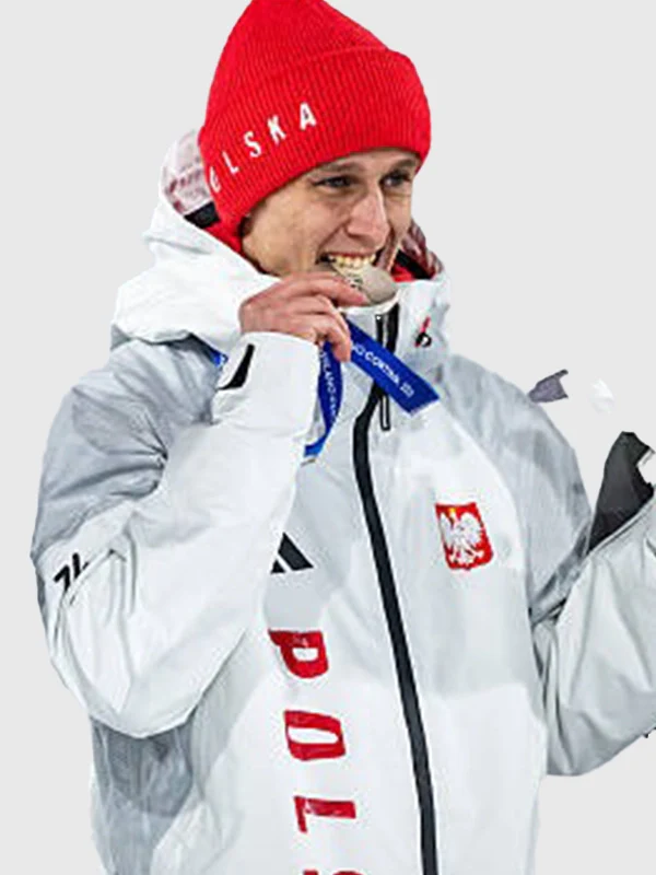 Shop the Team Poland Winter Olympics 2026 White Jacket